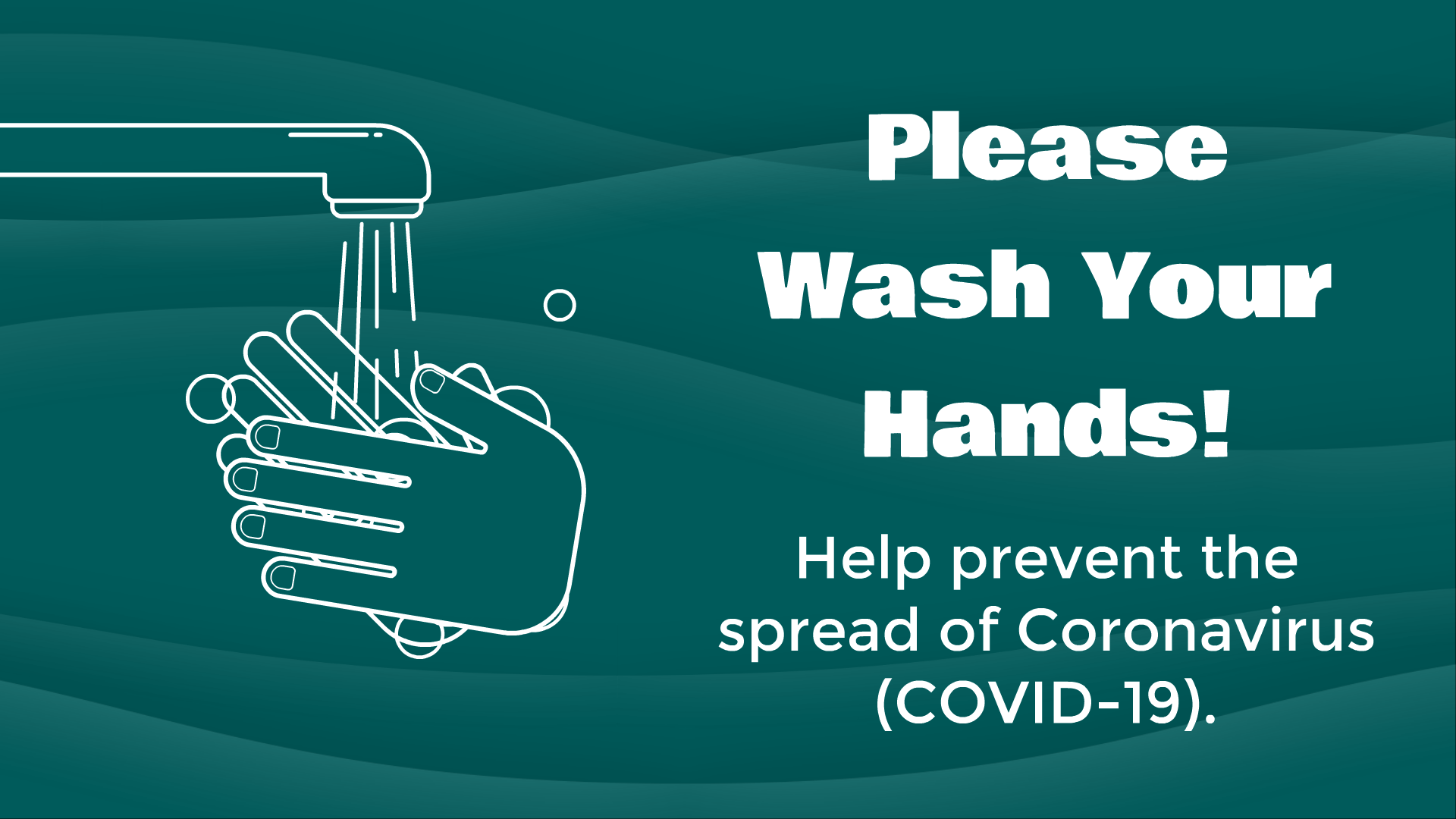 Retriever Slides to Prevent Coronavirus Spread | Retriever Digital Signage